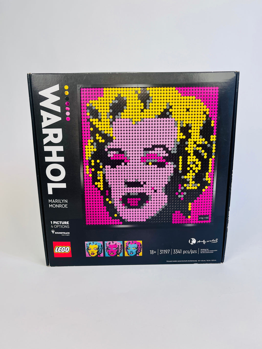 Lego Art Andy Warhol’s Marilyn Monroe – Dovetail