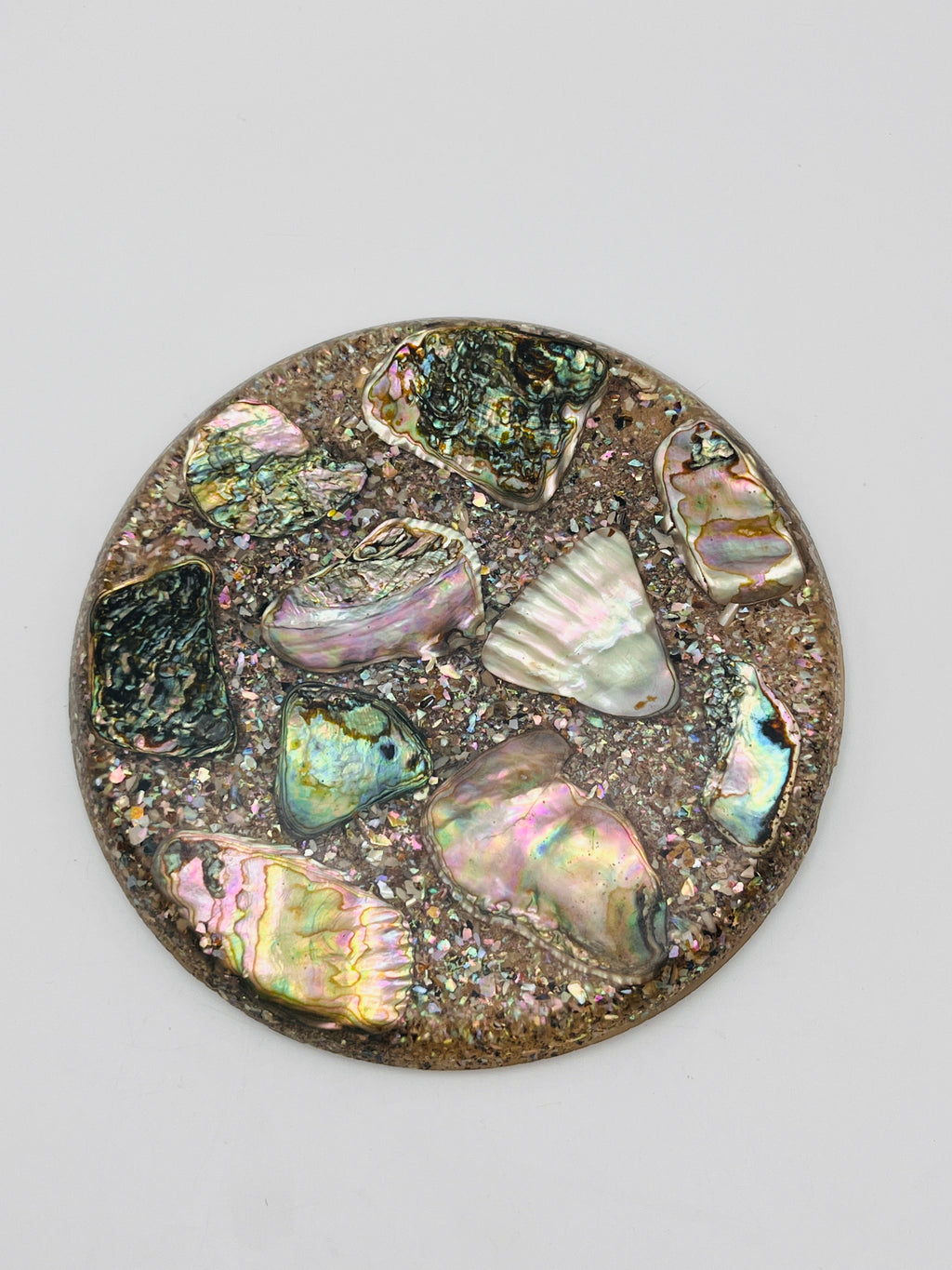 Vintage Abalone Shell Trivet – Dovetail