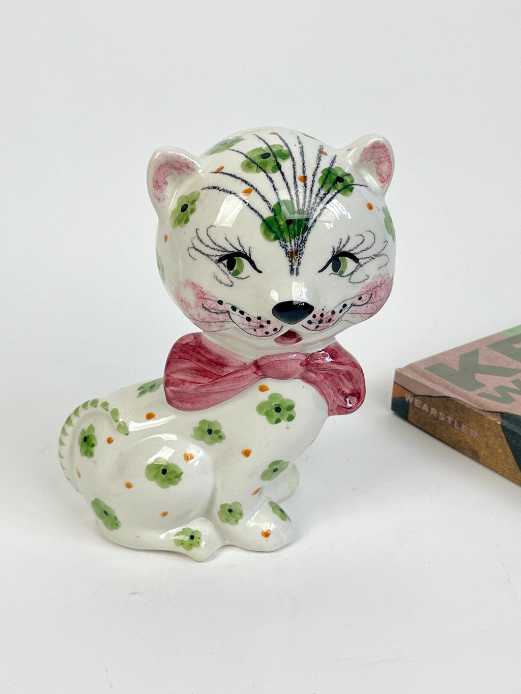 Vintage Hand-Painted Italian Kitty Bank – Dovetail