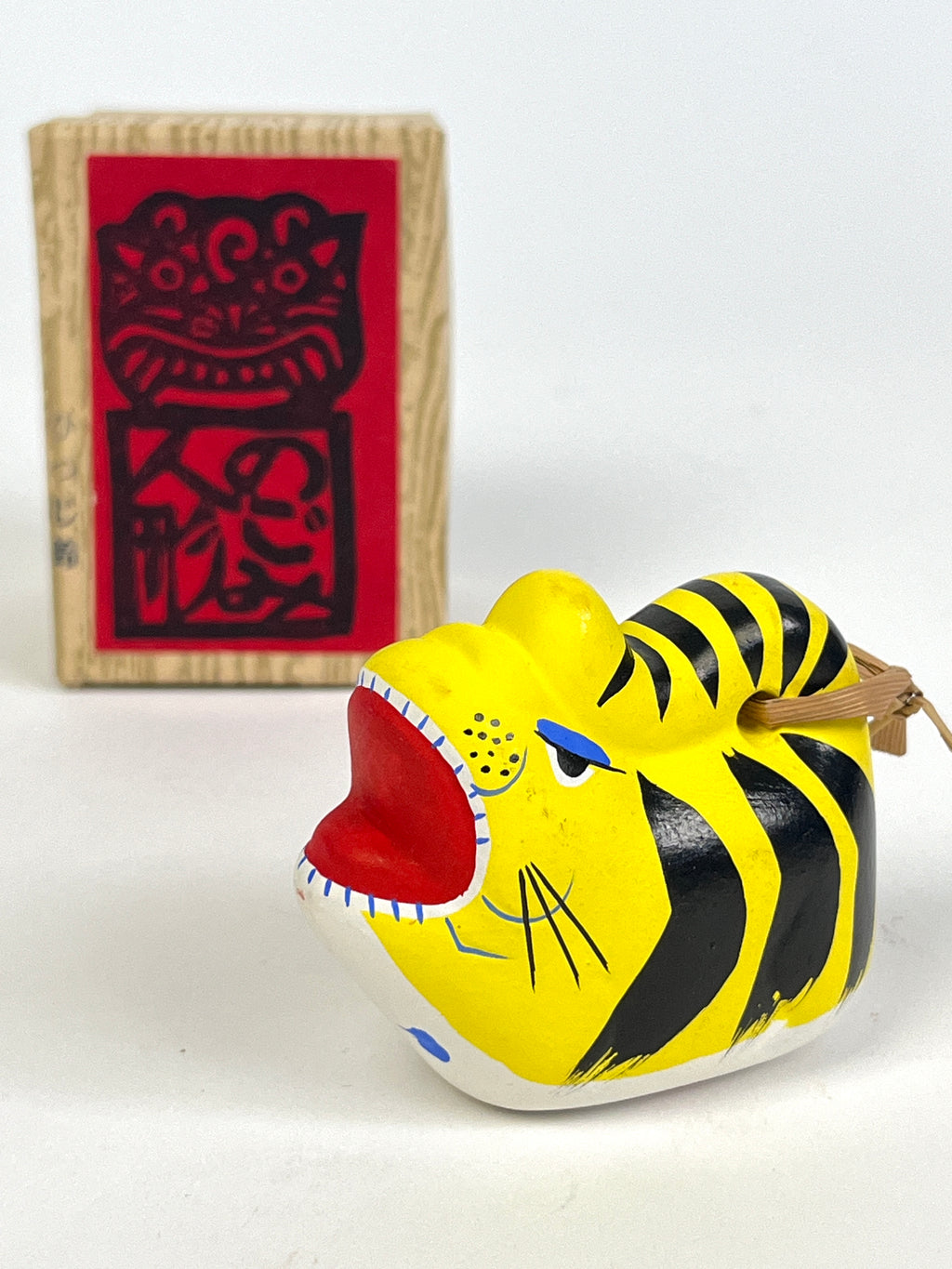Vintage Japanese Zodiac Clay Bell - Tiger – Dovetail