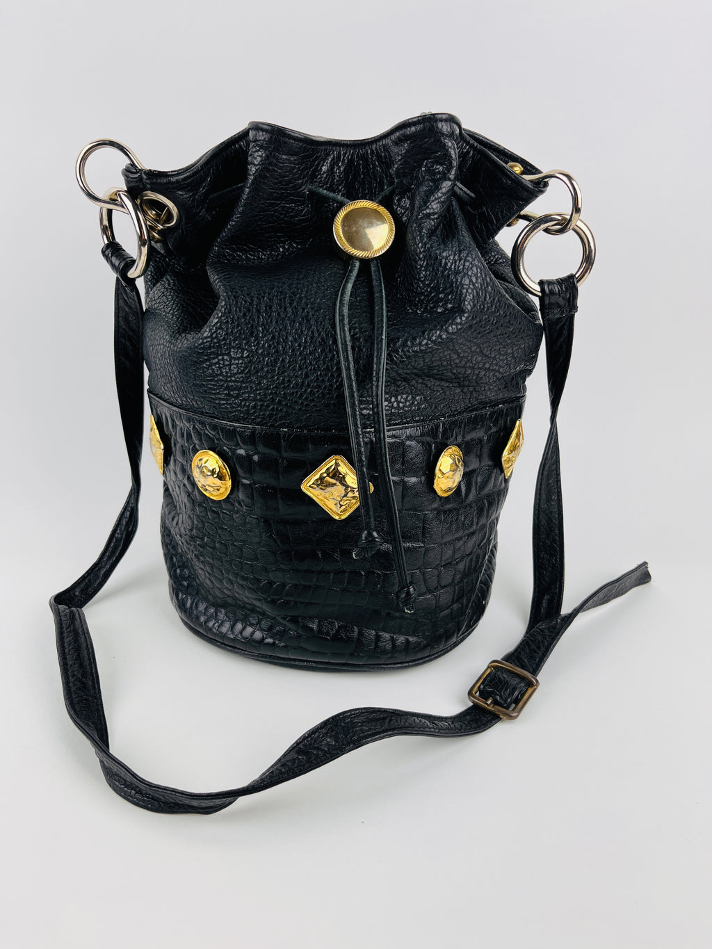 Vintage Leather Bucket Bag – Dovetail