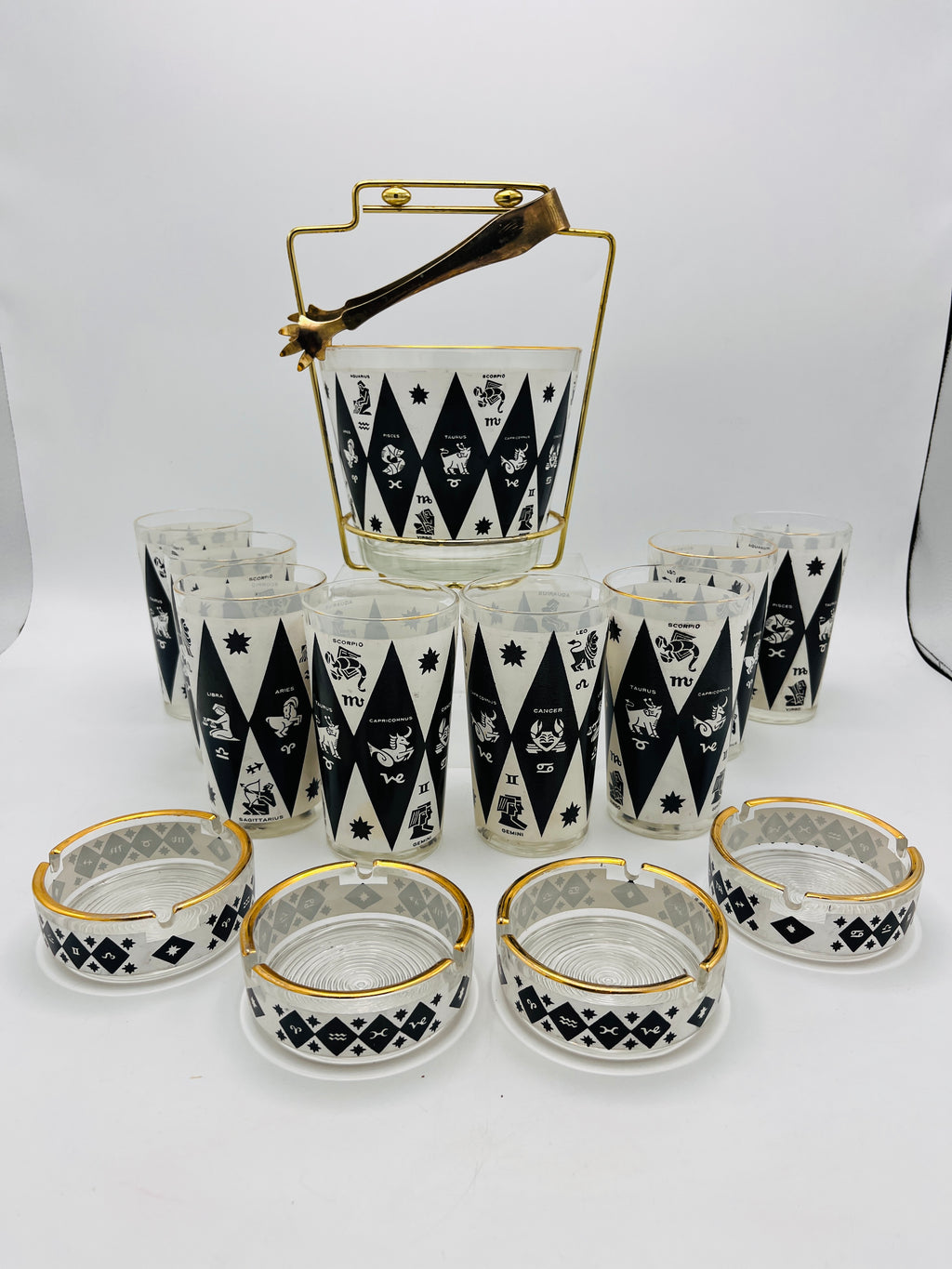 Mid-Century Modern Zodiac Bar Set – Dovetail